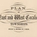 1864 Map of East and West Cocalico Township Lancaster County ...