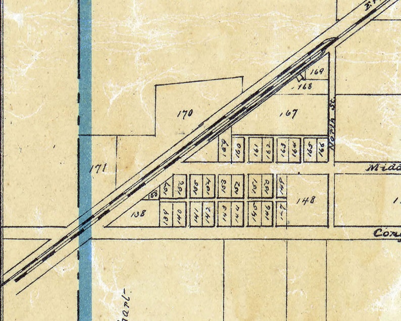 1897 Town Map of Polk Ashland County Ohio - Etsy