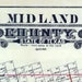 1888 Map of Midland County Texas - Etsy