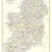 1885 Map of Ireland - Etsy