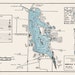 1961 Map of Nimisila Reservoir Summit County Ohio - Etsy