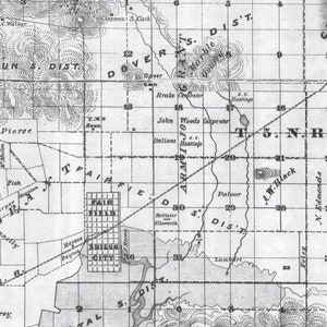 1872 Map of Solano County California - Etsy