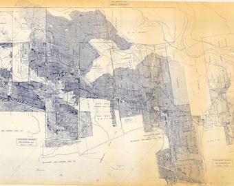 Coal Mine Map Pa - Etsy