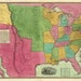 1835 Map of the United States America - Etsy UK