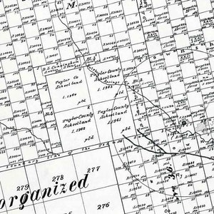 1892 Farm Line Map of Dawson County Texas - Etsy