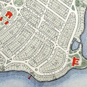 1924 Map of Keystone Heights Florida - Etsy