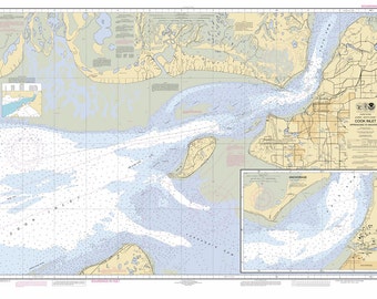 Cook Inlet Map - Etsy