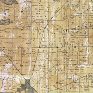 1857 Map of Walworth County Wisconsin Whitewater - Etsy