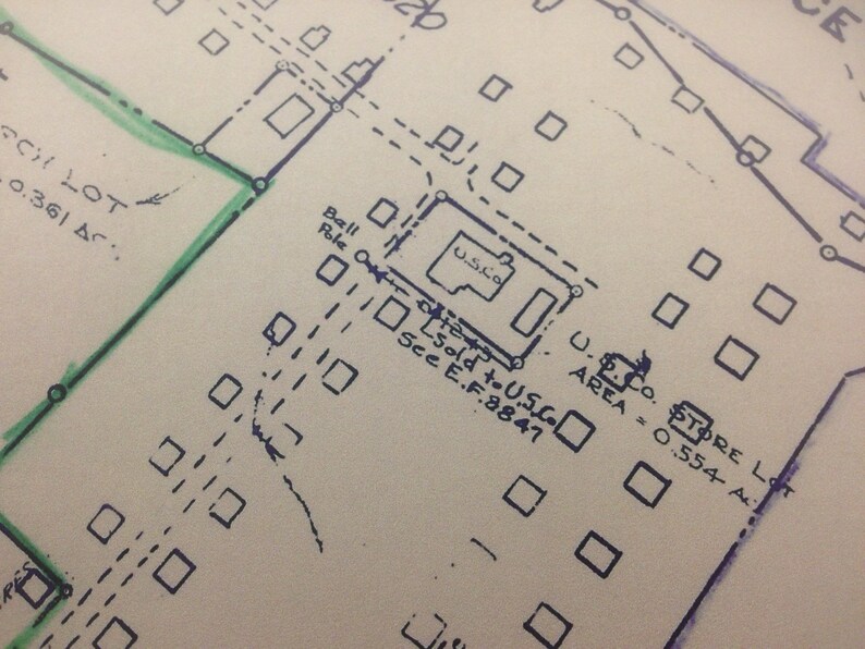 1907 Ronco Pa Town and Mine Map Fayette County Masontown - Etsy