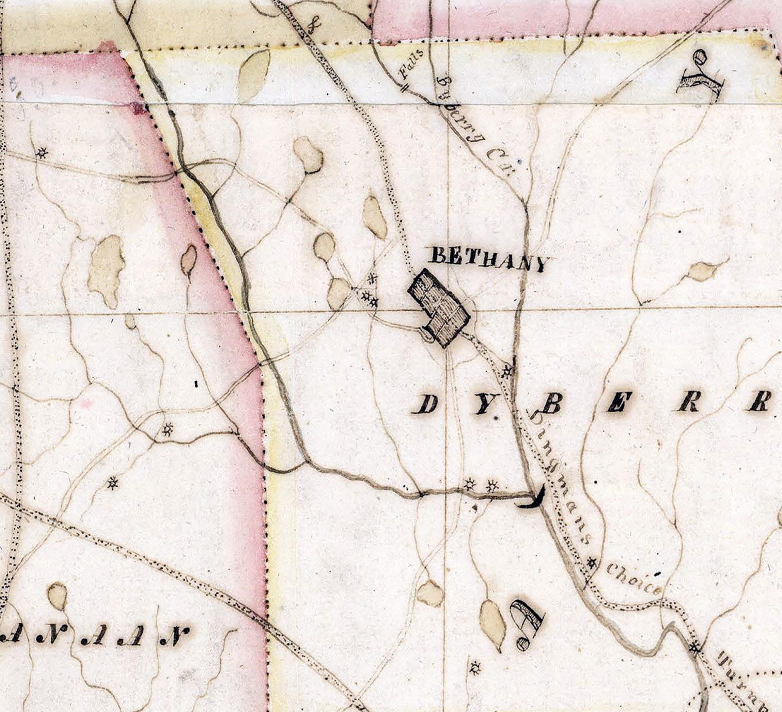 1817 Map of Wayne and Pike County Pennsylvania - Etsy