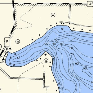 1972 Map of Elkhart Lake Sheboygan County Wisconsin - Etsy