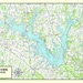 1991 Map of Lake Fork Reservoir Texas - Etsy