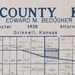 1920 Map of Grove County Kansas Oil and Gas Wells - Etsy