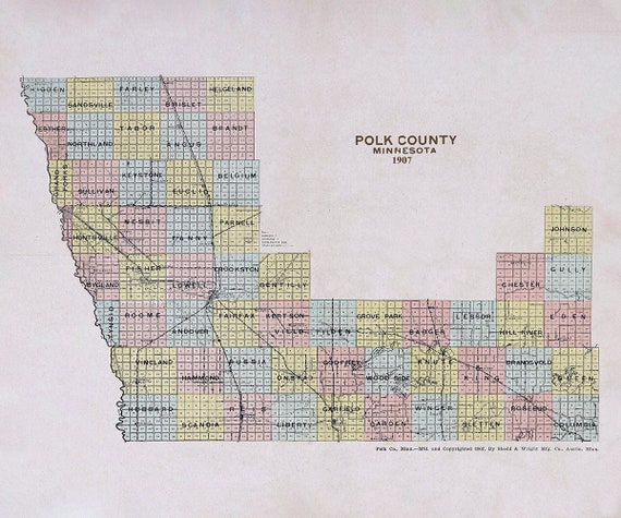 Polk County Map
