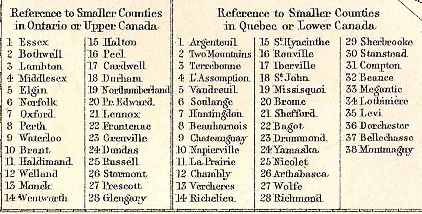1874 Map of Canada Eastern Provinces and Newfoundland | Etsy