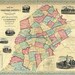 1856 Map of Chester County PA West Chester - Etsy