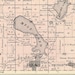 1889 Map of Iola Township Waupaca County Wisconsin - Etsy