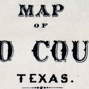 1879 Farm Line Map of Frio County Texas - Etsy