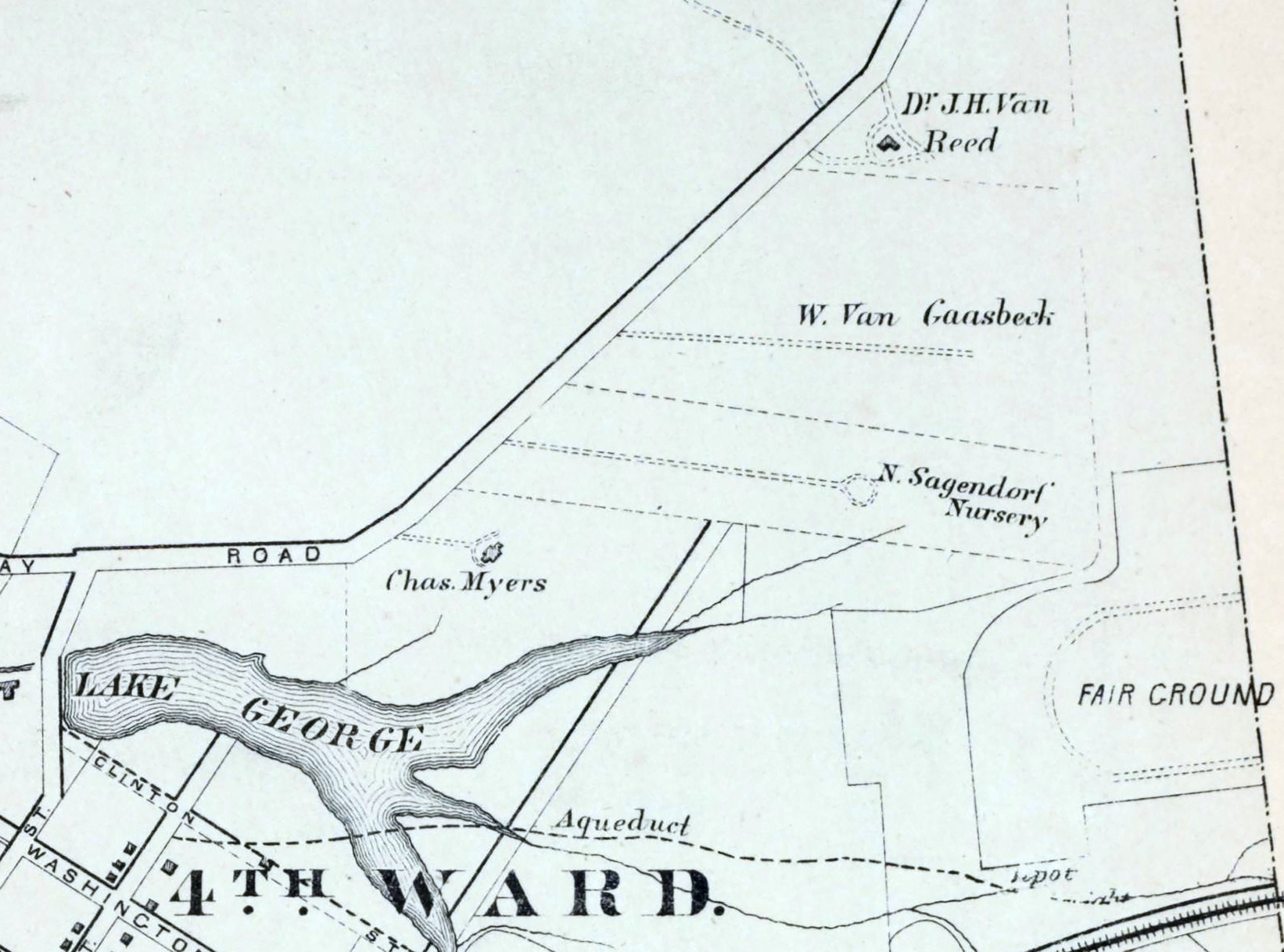 1873 Map of Hudson Columbia County New York - Etsy