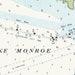 1998 Map of Lake Monroe Sanford Florida - Etsy