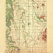 1912 Topo Map of Halsey Oregon - Etsy