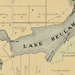 1907 Map of Lake Beulah Crooked Lake Walworth County Wisconsin - Etsy