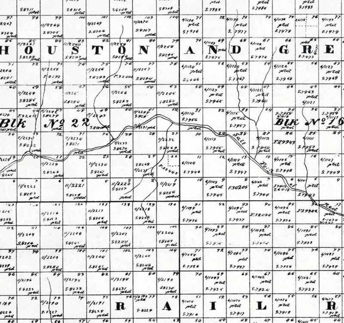 1892 Farm Line Map of Collingsworth County Texas - Etsy