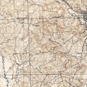 1914 Topo Map of Seale Alabama - Etsy