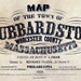 1855 Town Map of Hubbardston Worcester County Massachusetts - Etsy