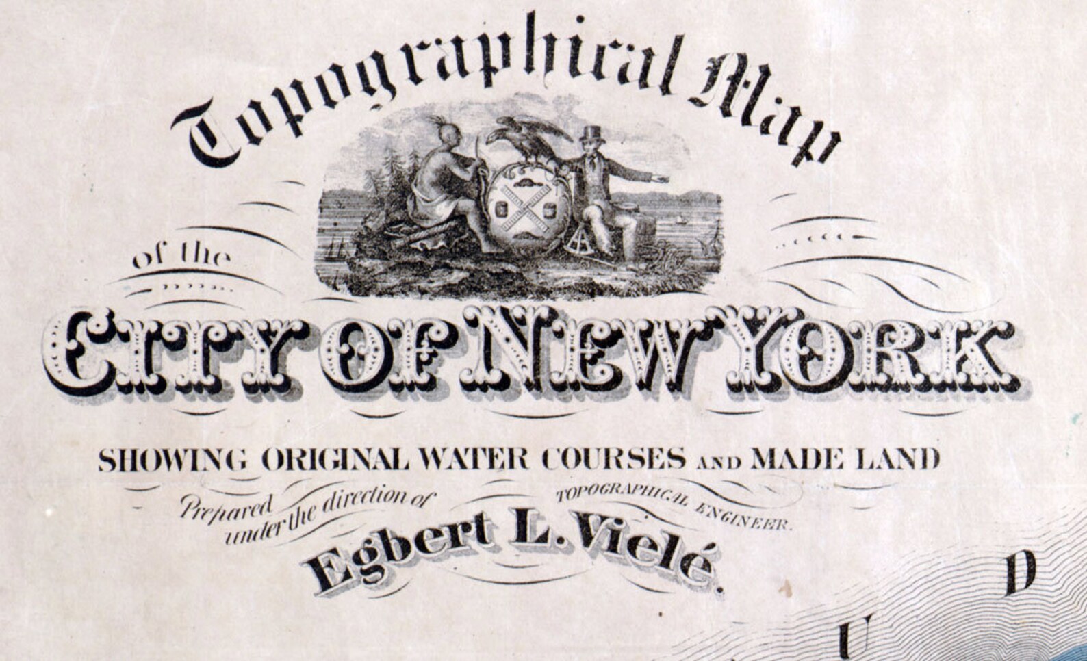 1865 Map of the City of New York - Etsy
