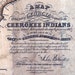 1831 Map of Cherokee Indian Lands in Georgia - Etsy