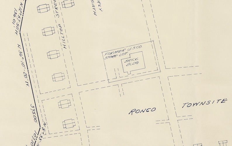 1965 Ronco PA Mine and Town Map Fayette County Masontown - Etsy