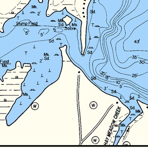 1967 Map of Sevenmile Lake Oneida and Forest County Wisconsin - Etsy