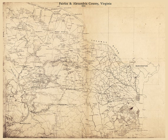 Alexandria Va County Map