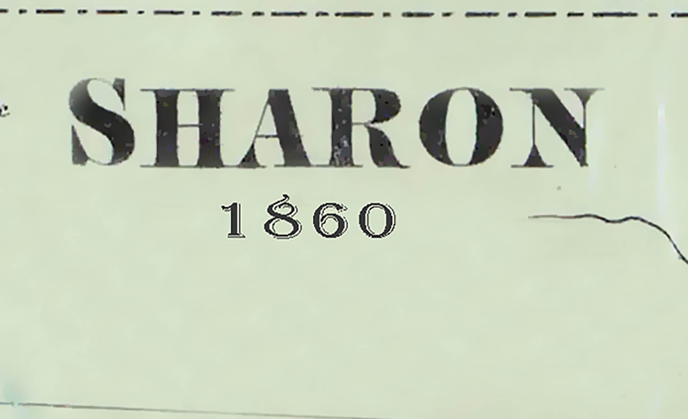 1860 Map of Sharon Mercer County Pennsylvania - Etsy
