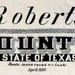 1888 Farm Line Map of Roberts County Texas - Etsy
