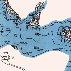 1958 Map of Findley Lake Lorain County Ohio - Etsy