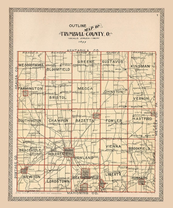 Trumbull County Map Office