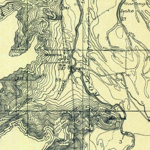 1911 Topo Map of Monroe Oregon - Etsy