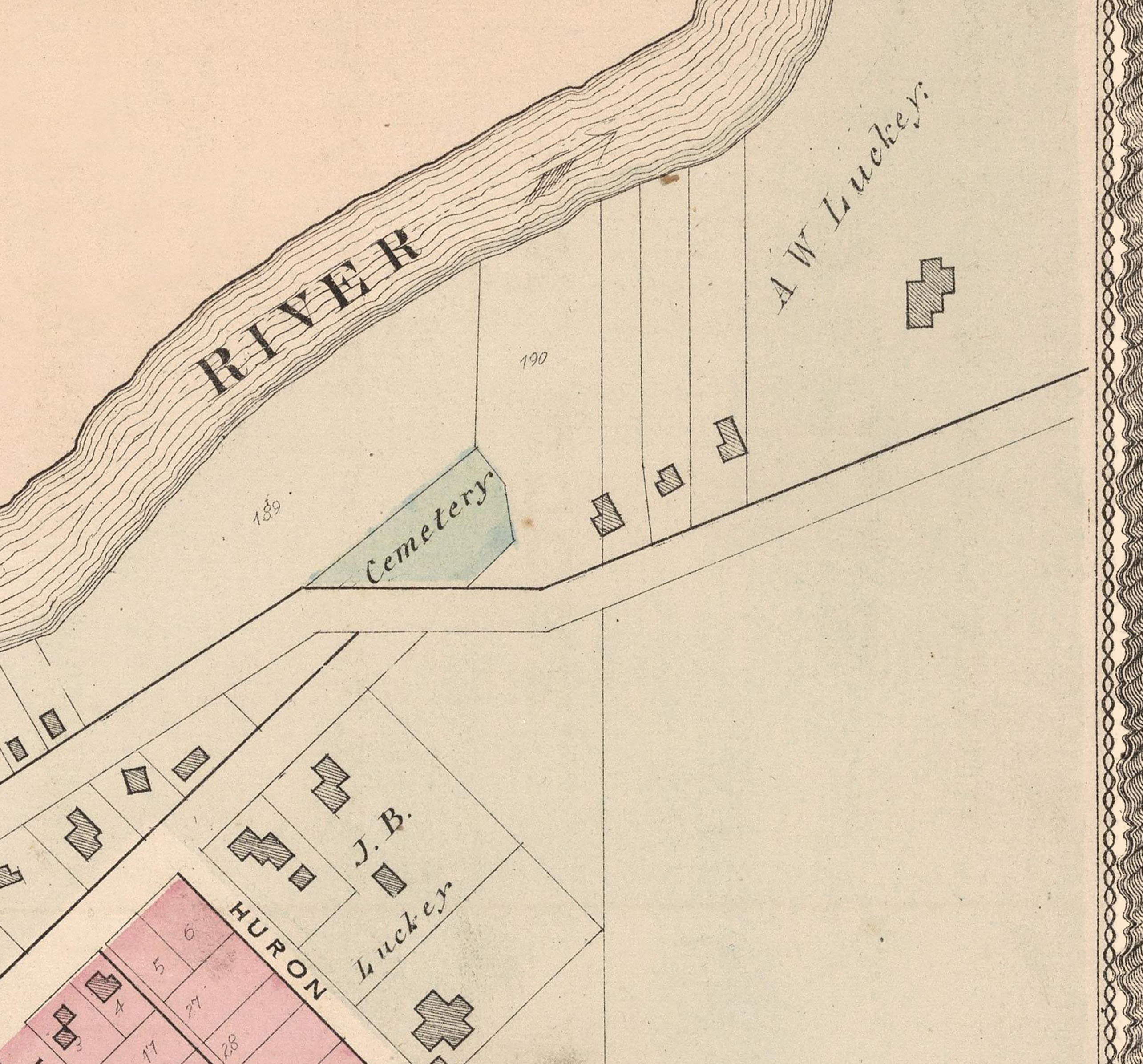 1874 Map of Elmore Ottawa County Ohio - Etsy
