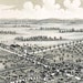 1899 Panoramic Map of West Chazy New York - Etsy