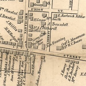 1855 Town Map of Union Broome County New York - Etsy