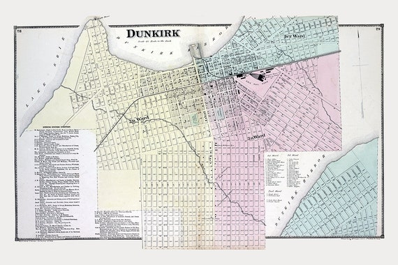 Dunkirk Map