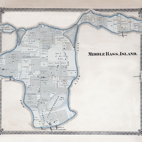 Middle Bass Island - Etsy