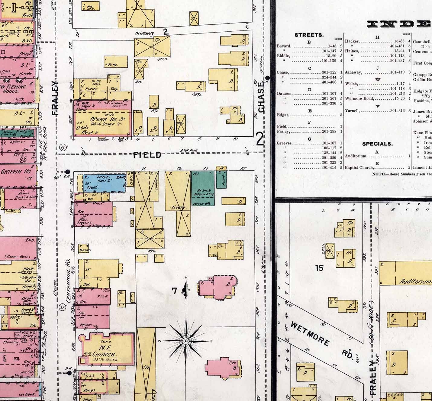 1898 Town Map of Kane Mckean County Pennsylvania - Etsy Australia