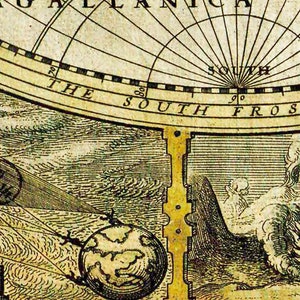 1626 Map of the World - Etsy