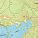 1972 Map of Townsend Quadrangle Wisconsin Archibald Lake - Etsy
