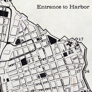 1900 Map of Havana Cuba - Etsy