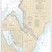 2015 Nautical Map of Sturgeon Bay & Canal Lake Michigan - Etsy