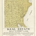 1914 Map of Jacksonport Township Door County Wisconsin - Etsy